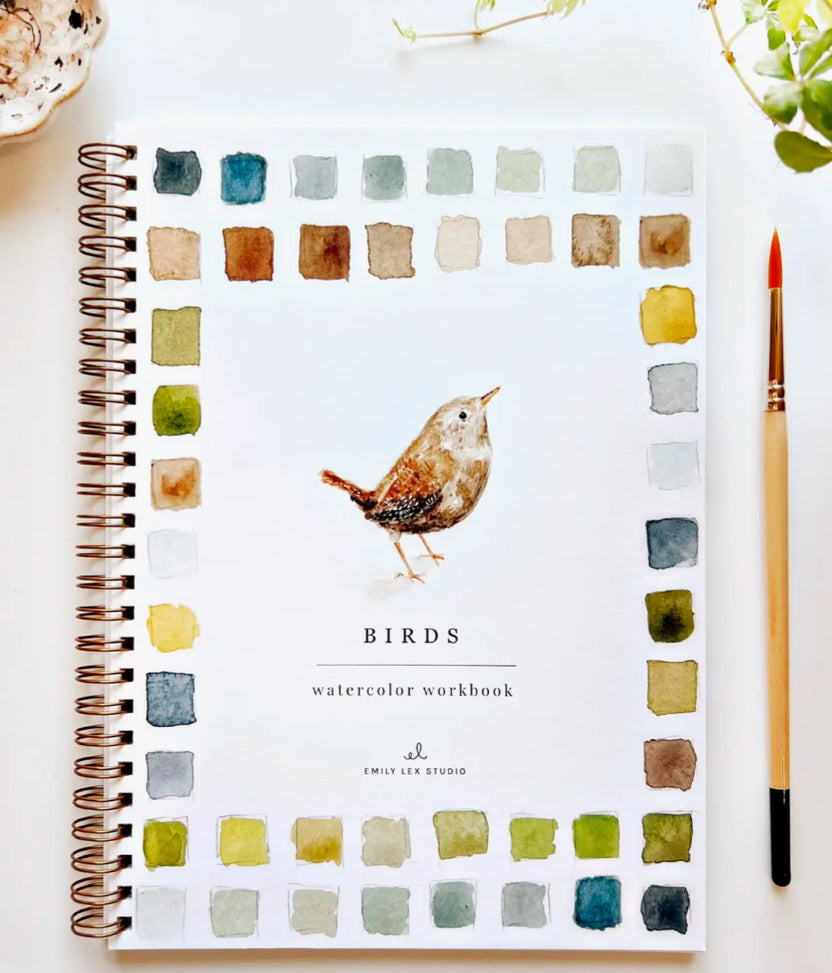 Emily Lex Watercolor Workbooks and Brushes