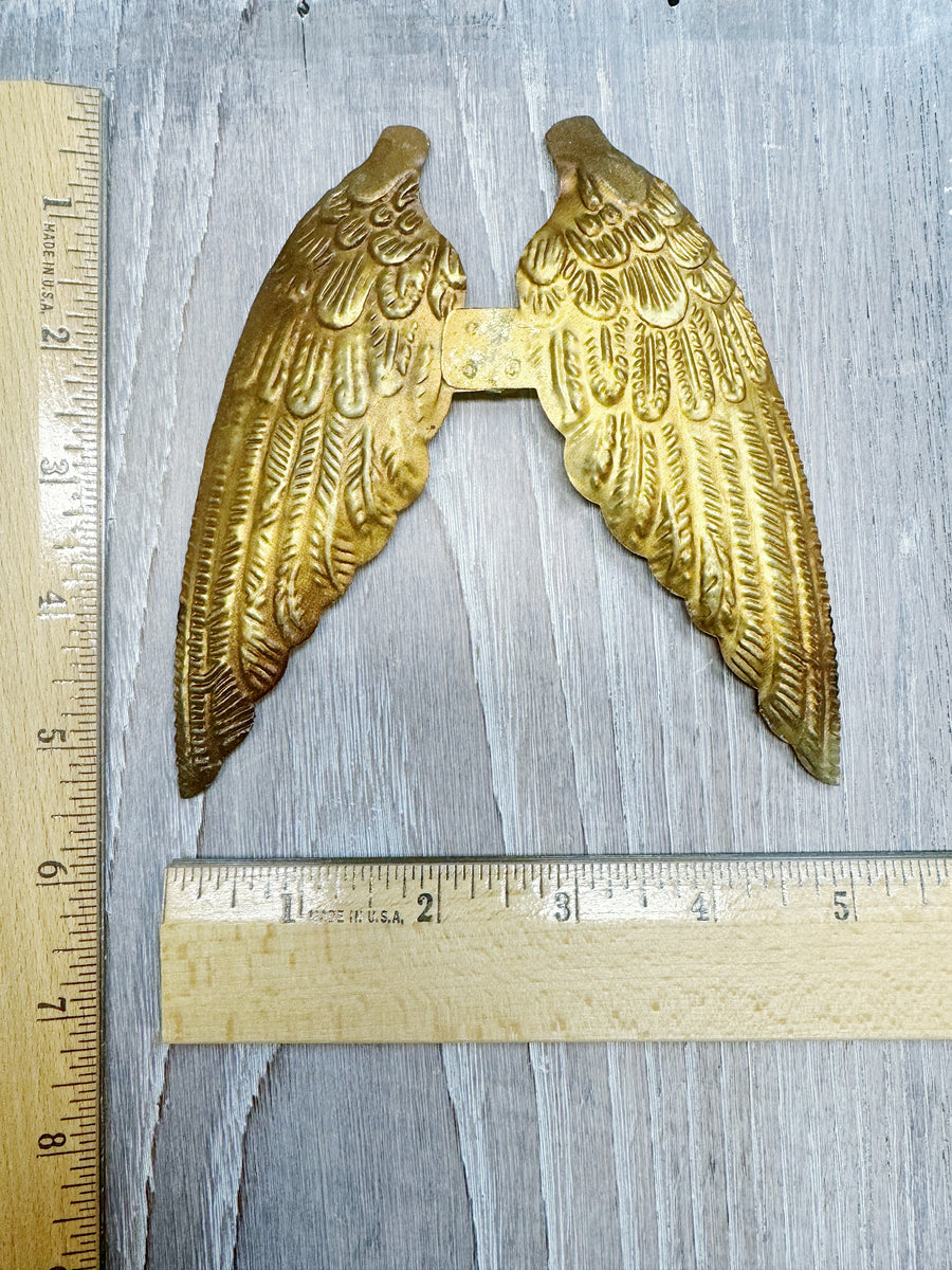 Aged Brass Wing Castings – ellen j goods
